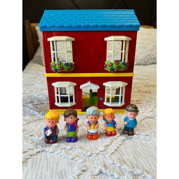 Happyland | Toys | Vintage Happyland House And Family Figures Working ...